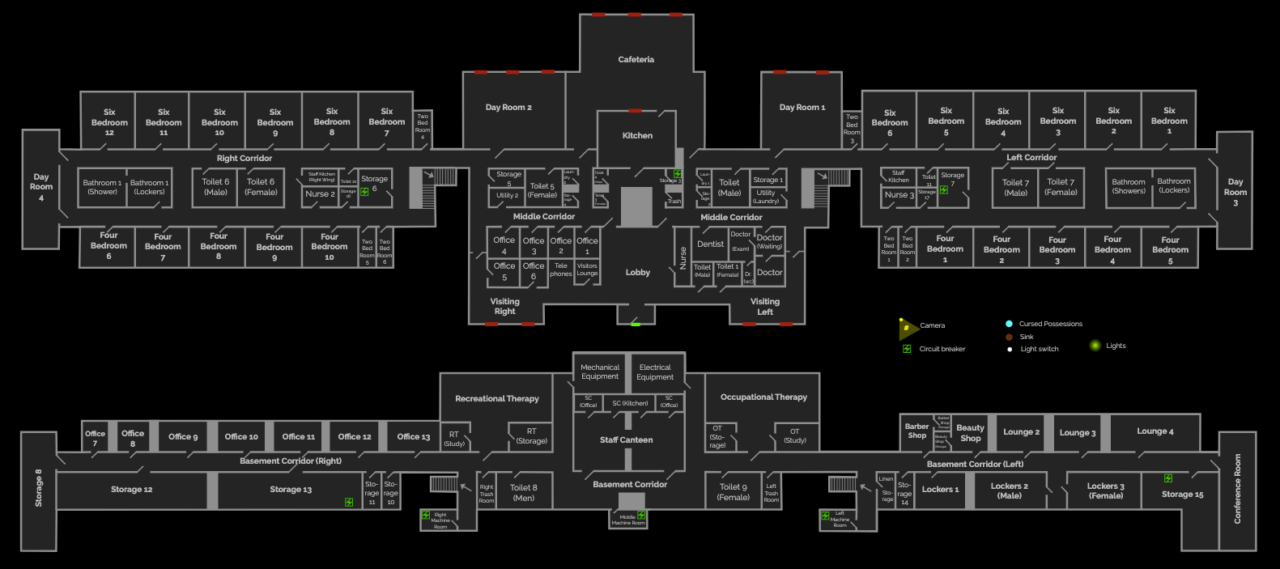 Phasmophobia: Level Designs – The Patchwork Fez