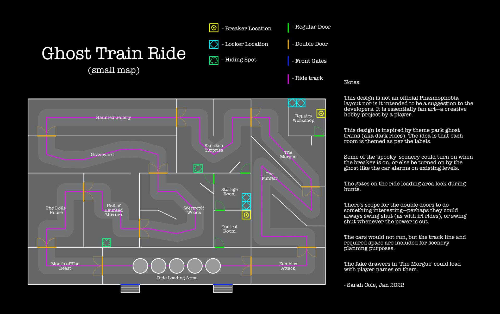 Phasmophobia: Level Designs – The Patchwork Fez